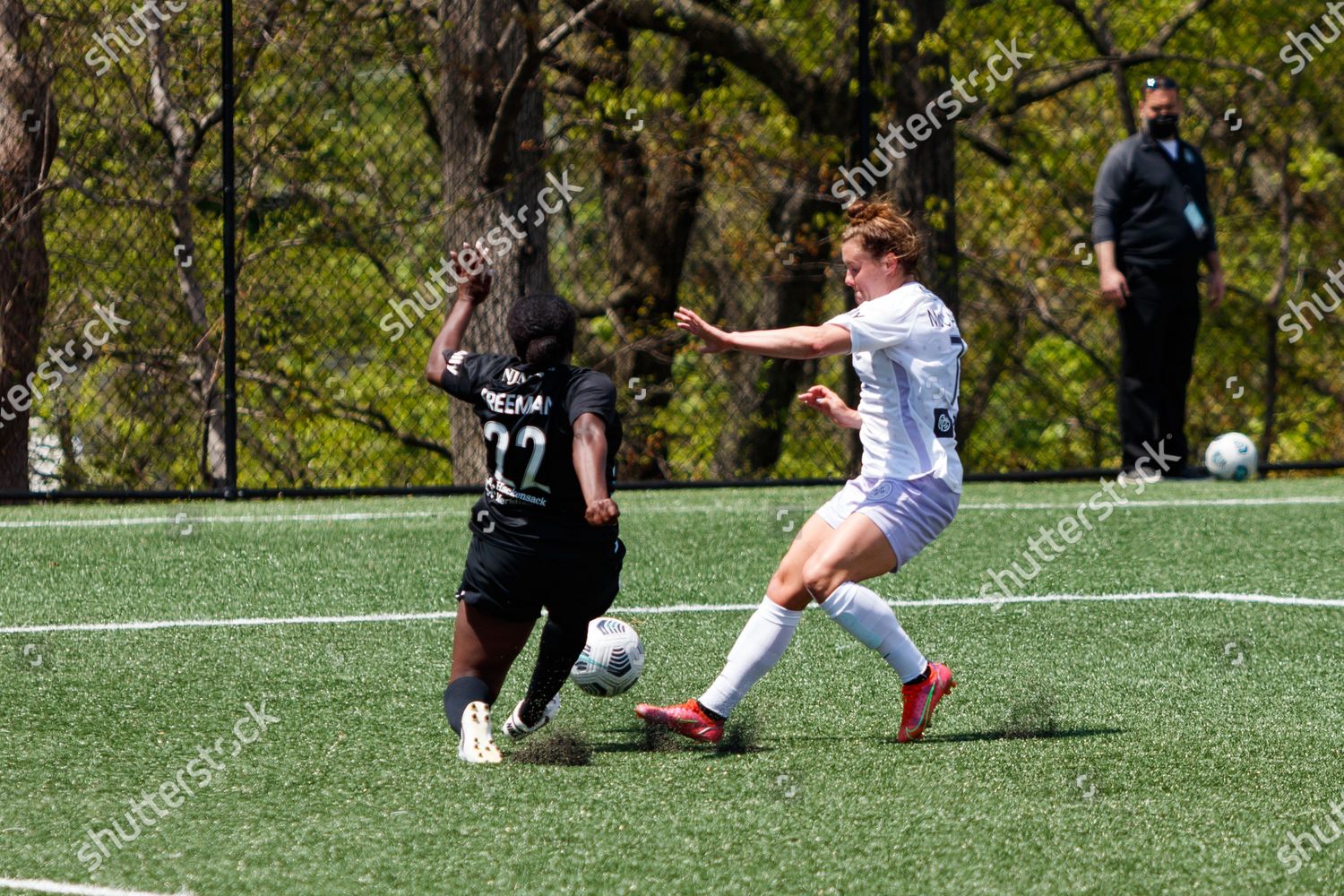 Mandy Freeman 22 Gotham Fc Tackles Editorial Stock Photo - Stock Image ...