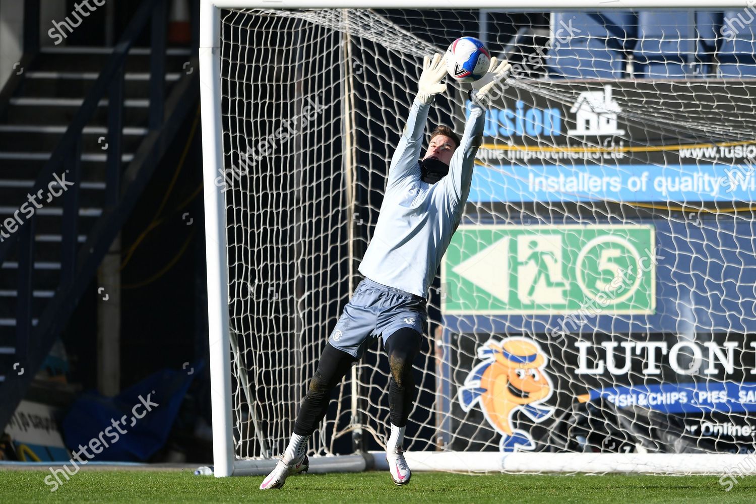 Luton Town Goalkeeper Simon Sluga 12 Editorial Stock Photo - Stock ...