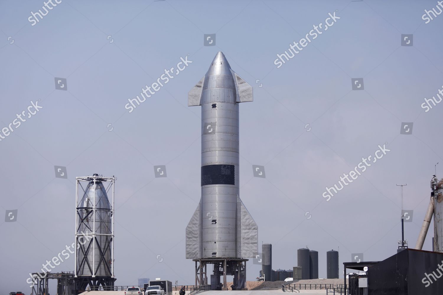 Spacex Starship Sn15 Fins Untied Open Editorial Stock Photo - Stock ...