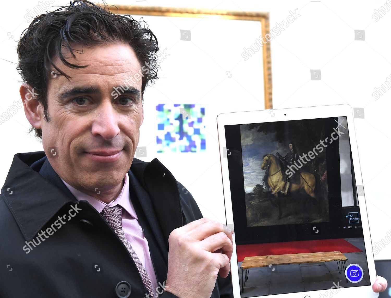Actor Comedian Presenter Stephen Mangan Unveils Editorial Stock Photo ...