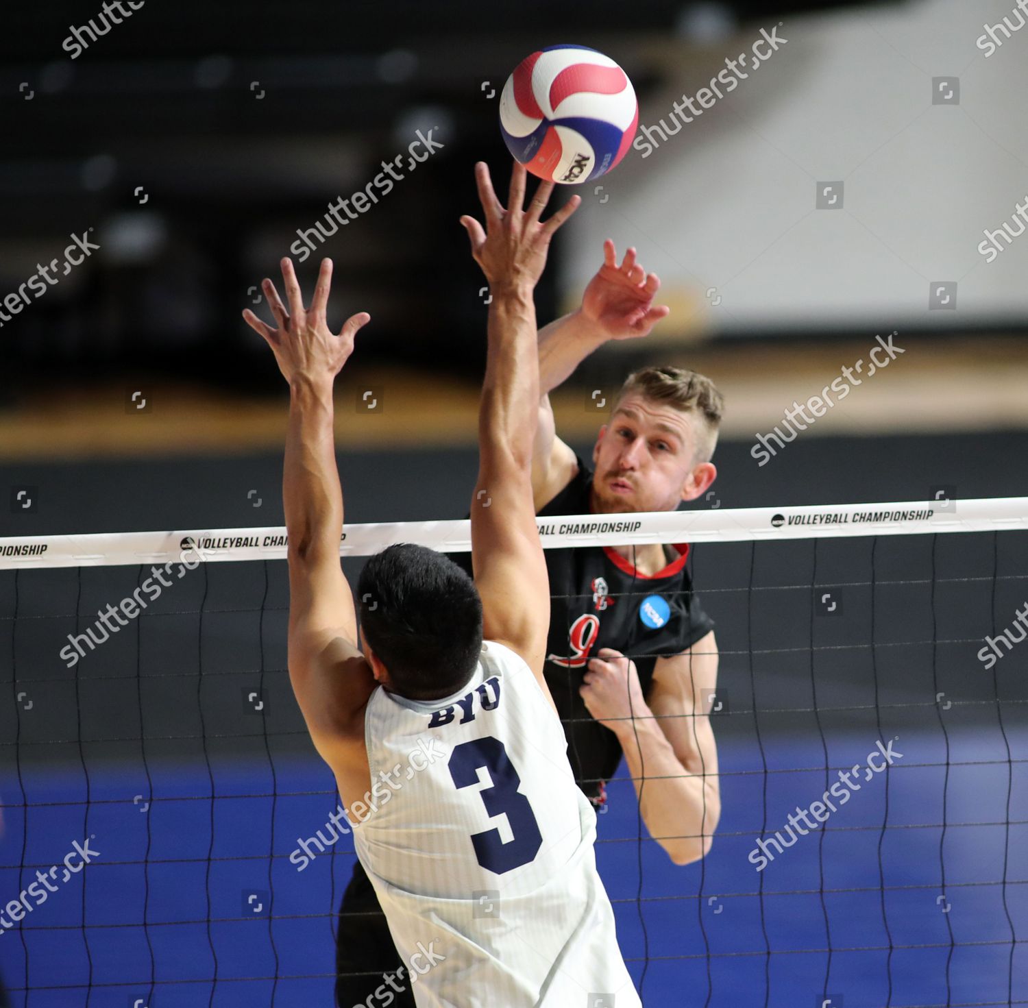 Lewis Flyers Outside Hitter Ryan Coenen Editorial Stock Photo - Stock ...