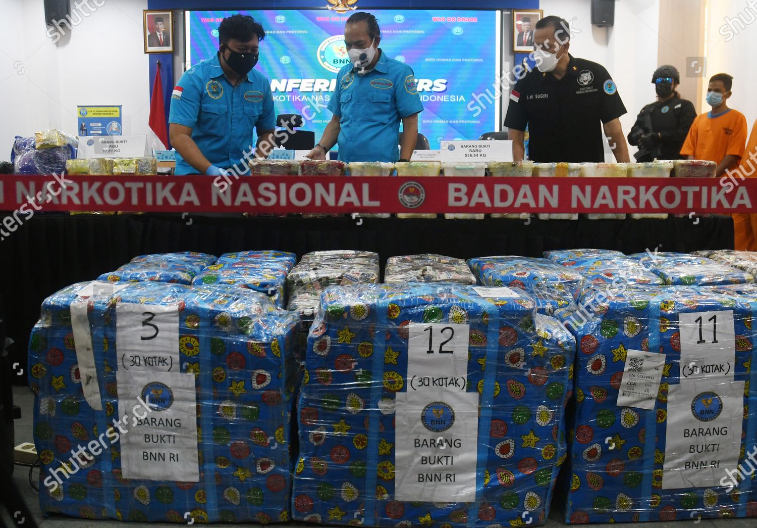 National Narcotics Board Republic Indonesia Bnn Editorial Stock Photo ...
