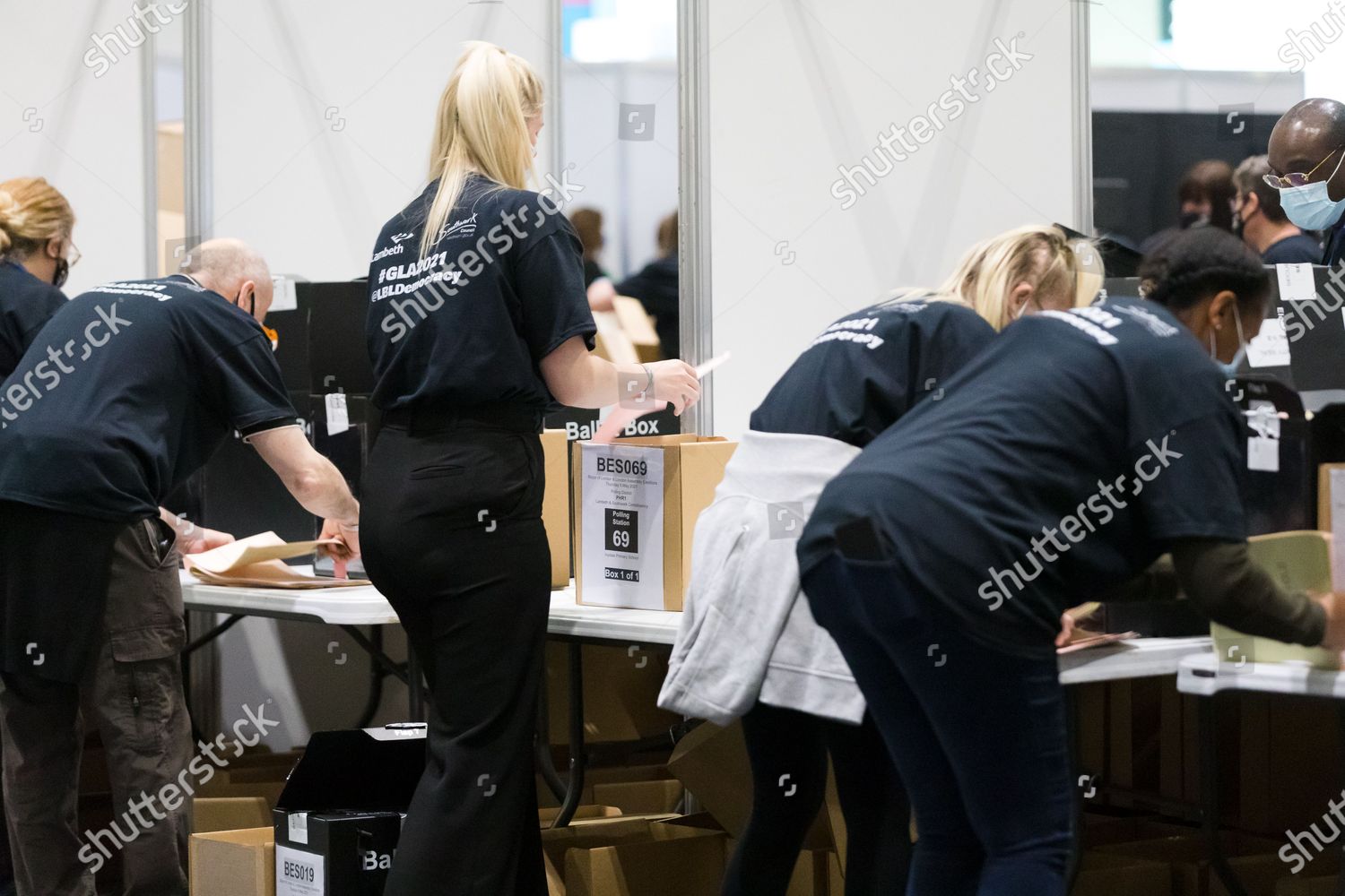 Count Staff Working Election Count Excel Editorial Stock Photo - Stock ...