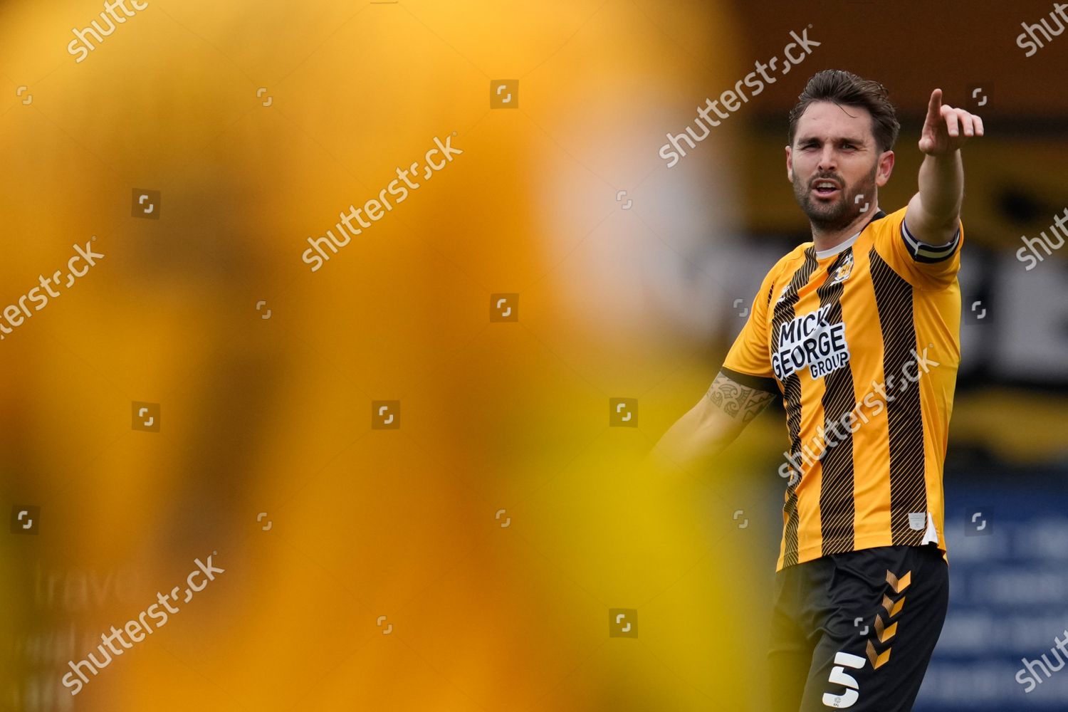 Greg Taylor Cambridge United 5 Editorial Stock Photo - Stock Image ...