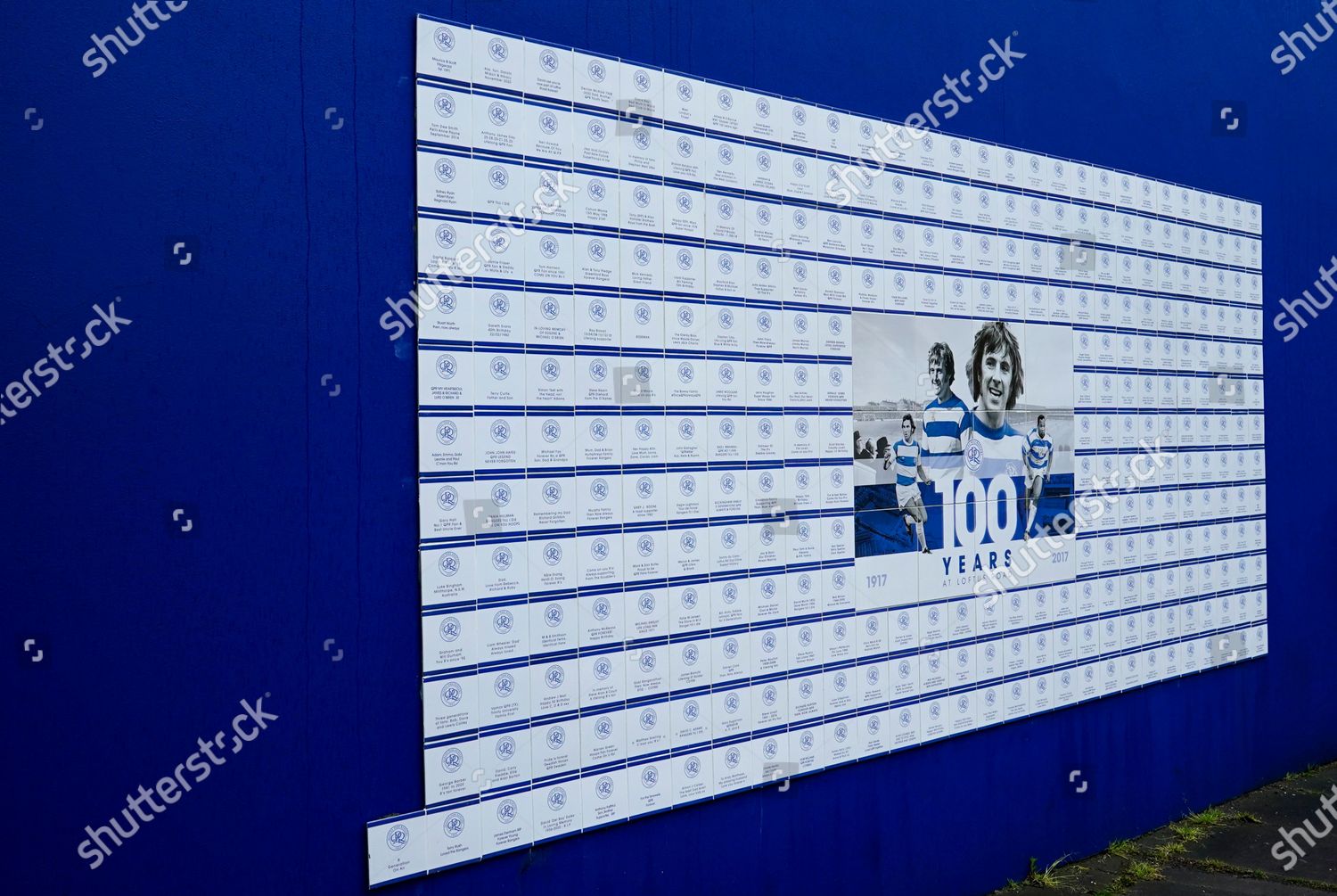 100 Years Loftus Road Display Outside Editorial Stock Photo - Stock ...