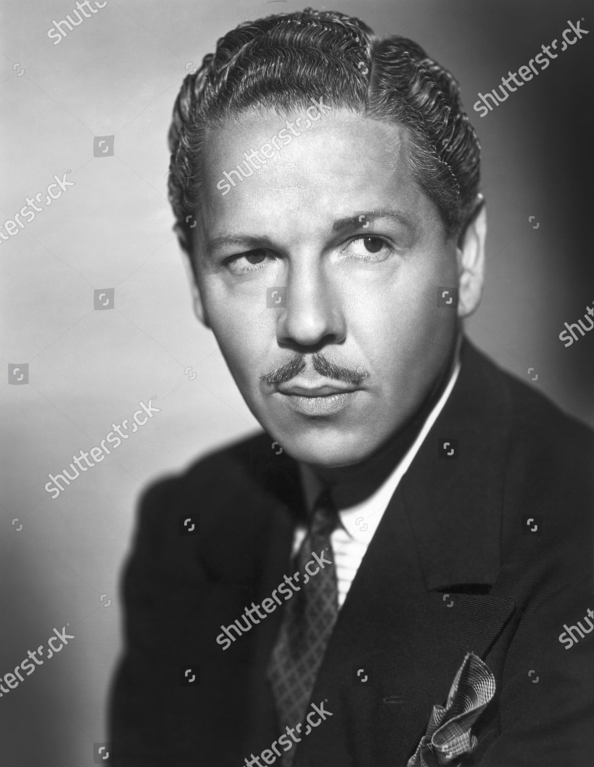 Roger Pryor Head Shoulders Publicity Portrait Editorial Stock Photo ...