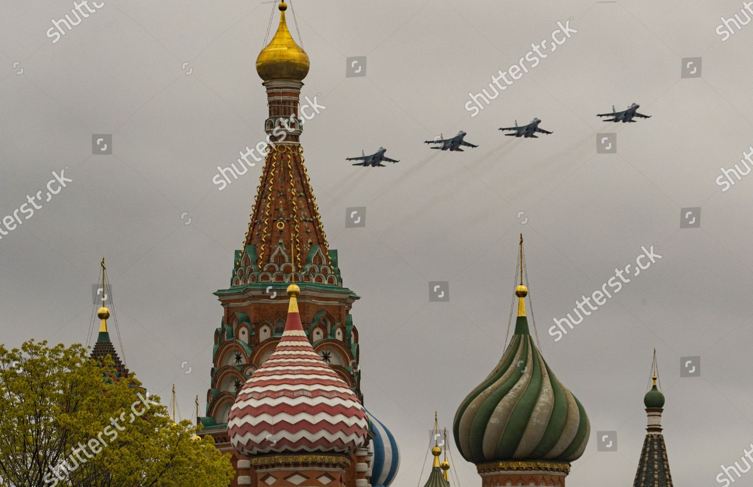 Russian Su35s Airdefence Fighters Perform Flyby Editorial Stock Photo ...