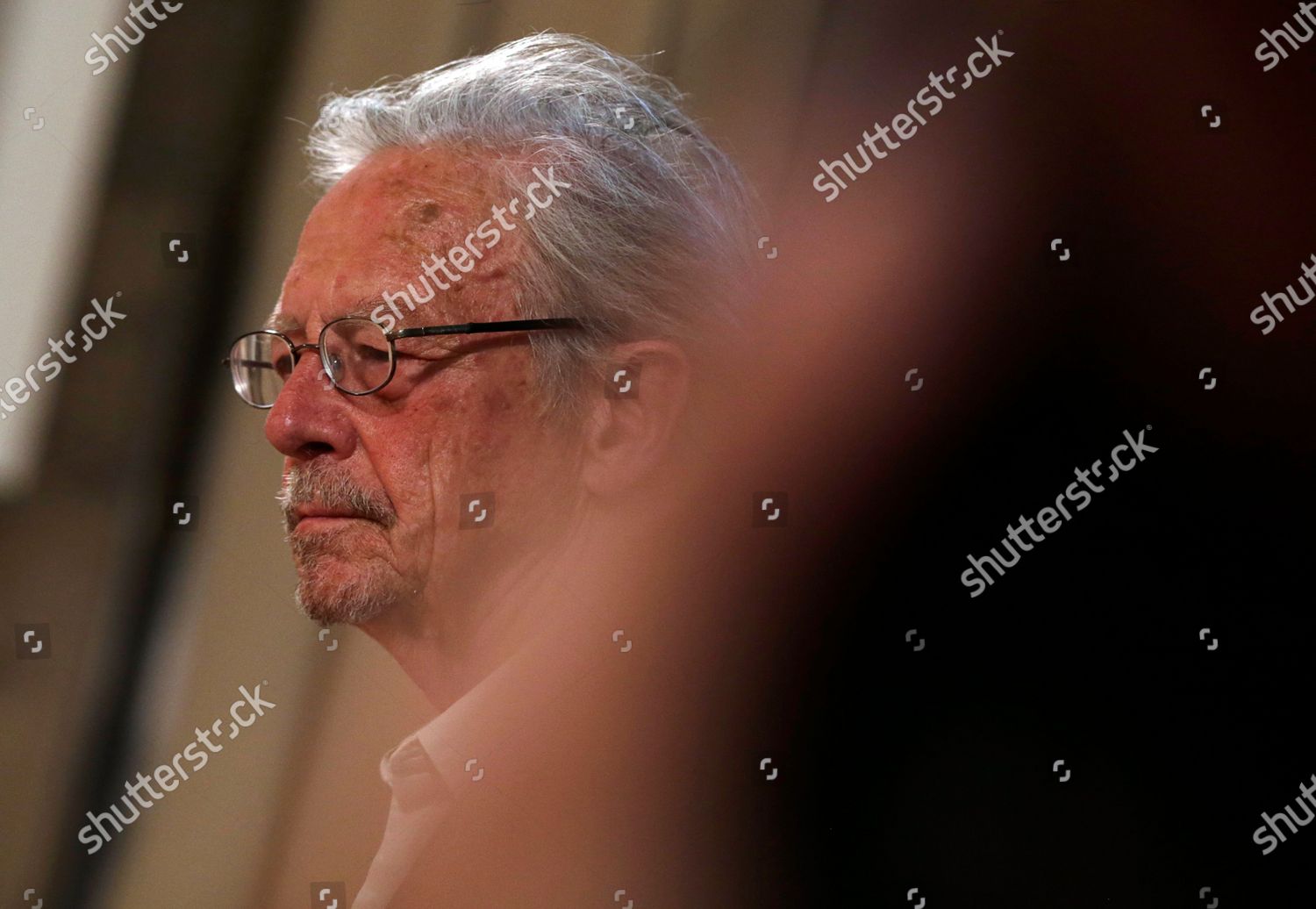 Austrian Writer Peter Handke Attends Ceremony Editorial Stock Photo ...
