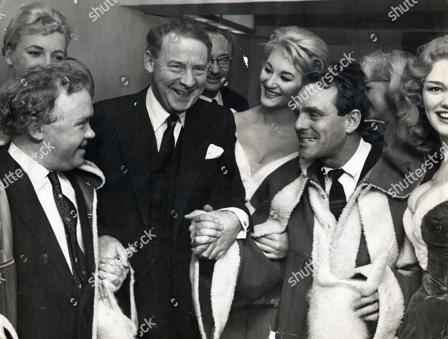 Charlie Drake Left Hugh Gaitskell Dickie Editorial Stock Photo - Stock ...