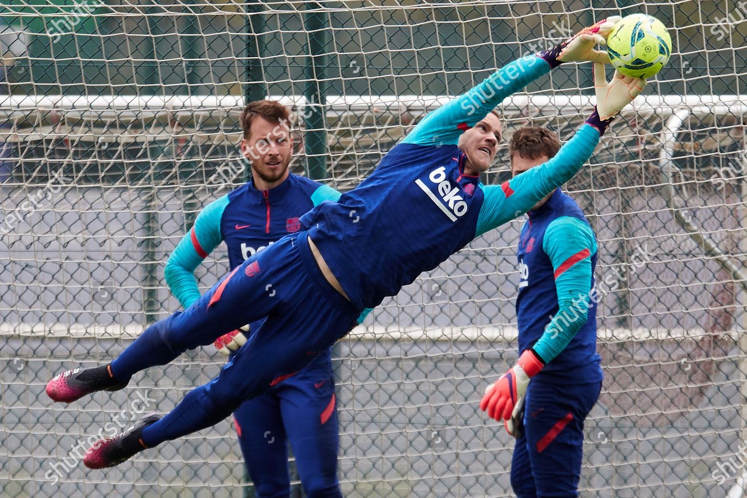 Fc Barcelonas Goalkeeper Marcandre Ter Stegen Editorial Stock Photo ...