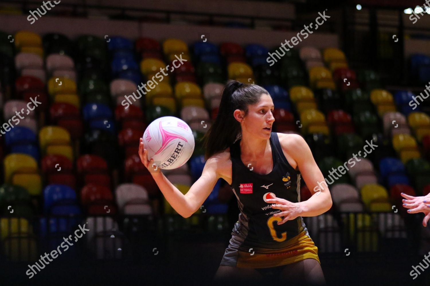 Amy Flanagan Wasps Netball During Vitality Editorial Stock Photo ...