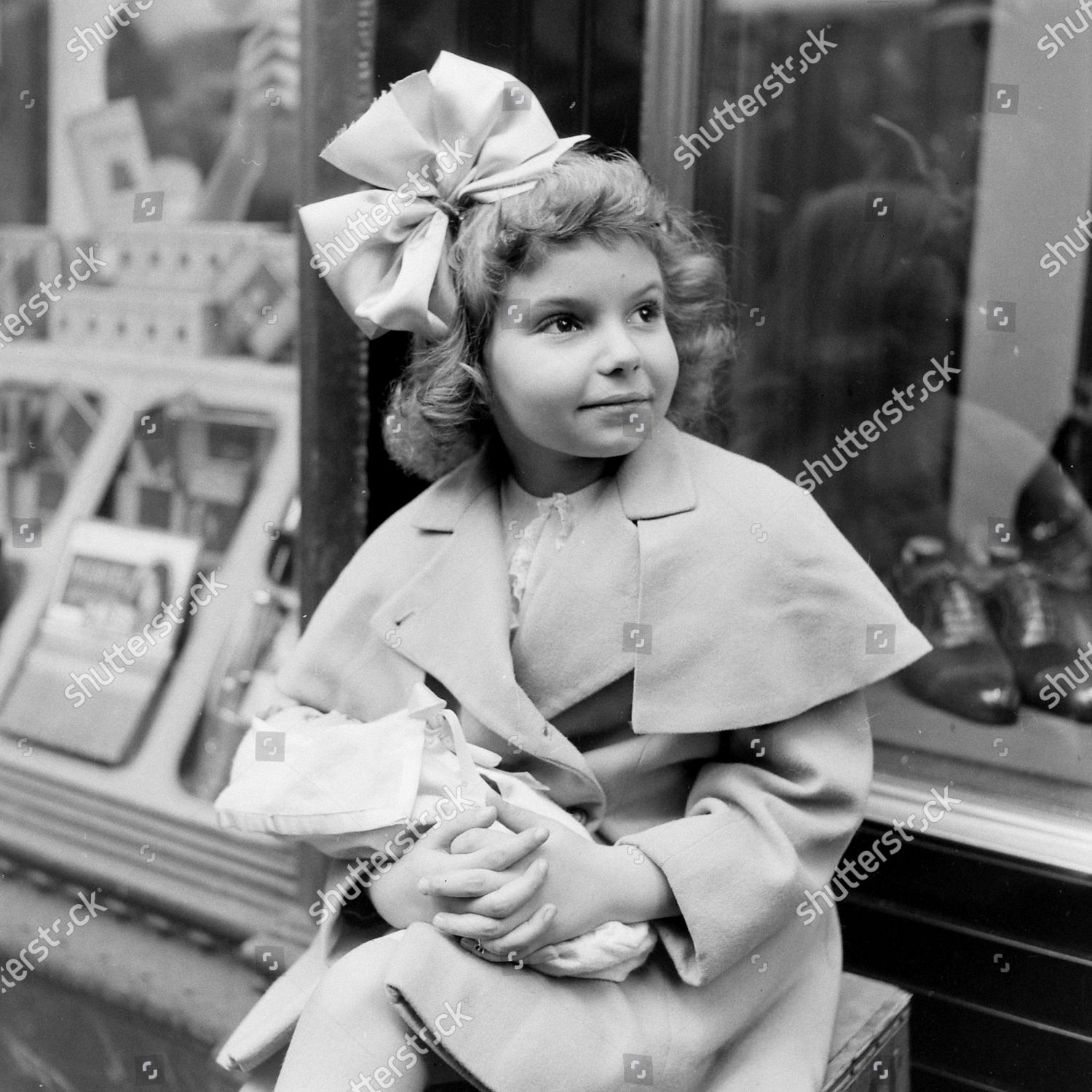 Robin Morgan Child Star Sitting Front Editorial Stock Photo - Stock ...