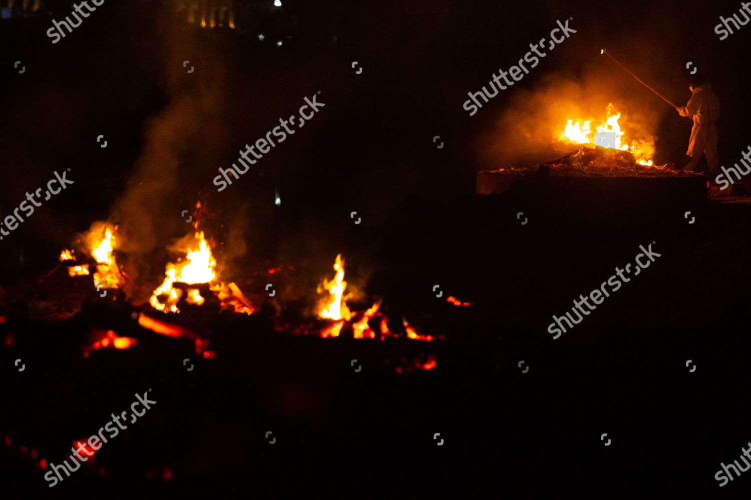 Dead Body Management Workers Wearing Ppe Editorial Stock Photo - Stock ...