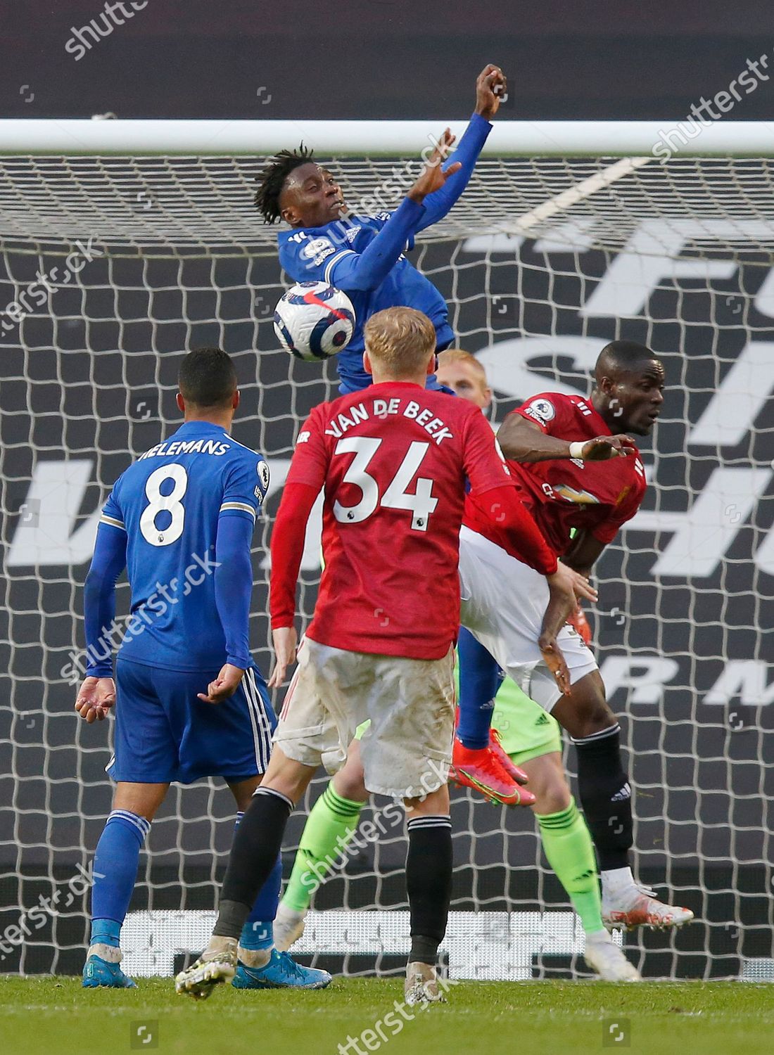 Wilfred Ndidi Leicester City Defends Goal Editorial Stock Photo - Stock Image | Shutterstock