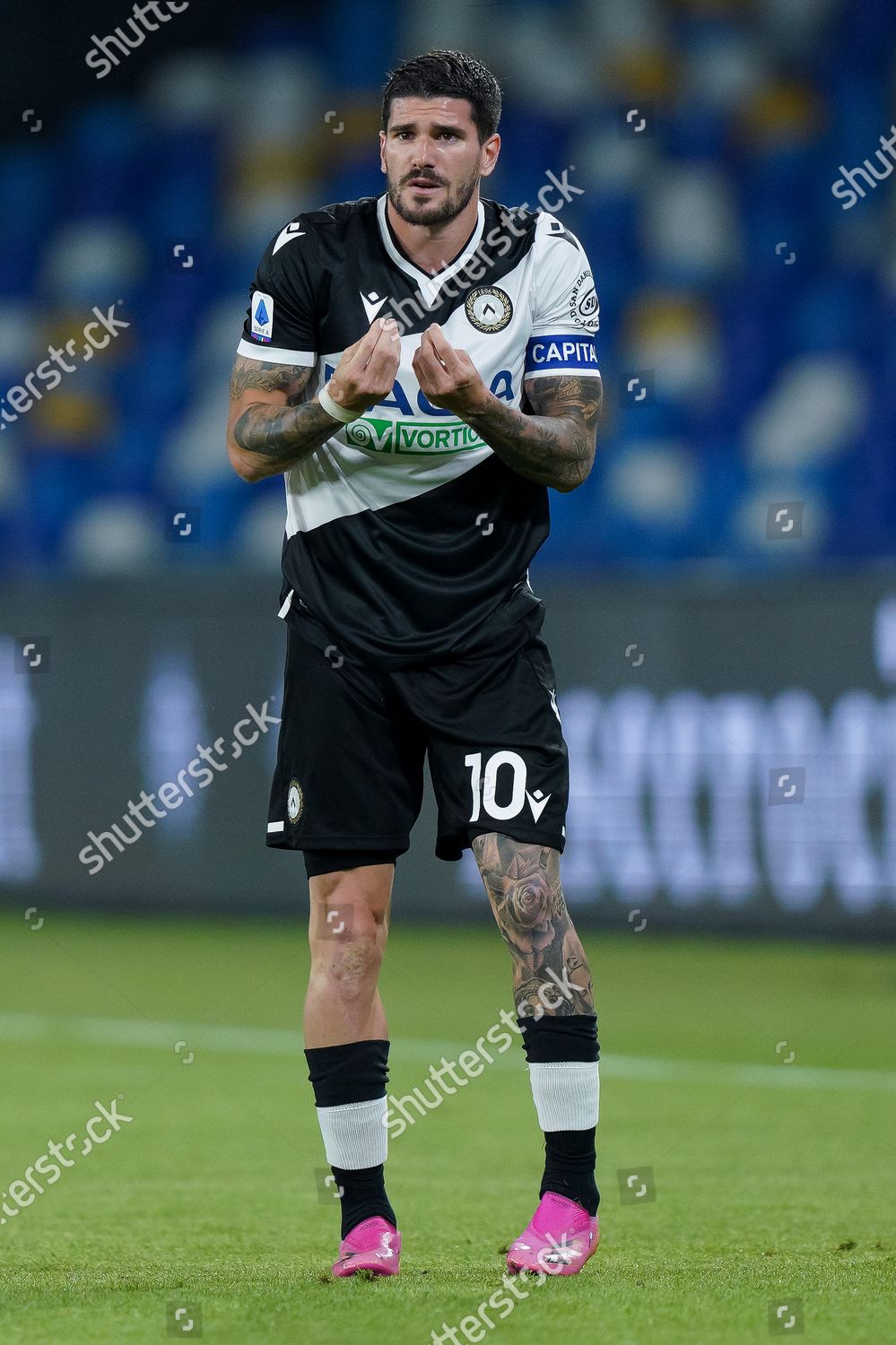 Rodrigo De Paul Udinese Calcio Gestures Editorial Stock Photo - Stock ...