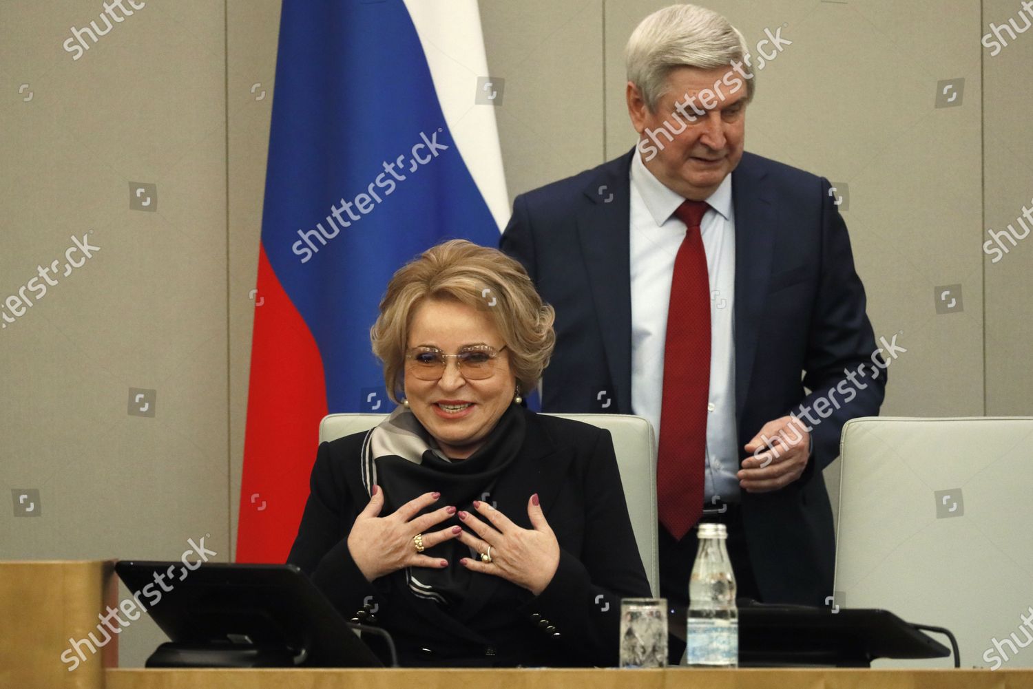 Chairwoman Russian Federation Council Upper House Editorial Stock Photo ...