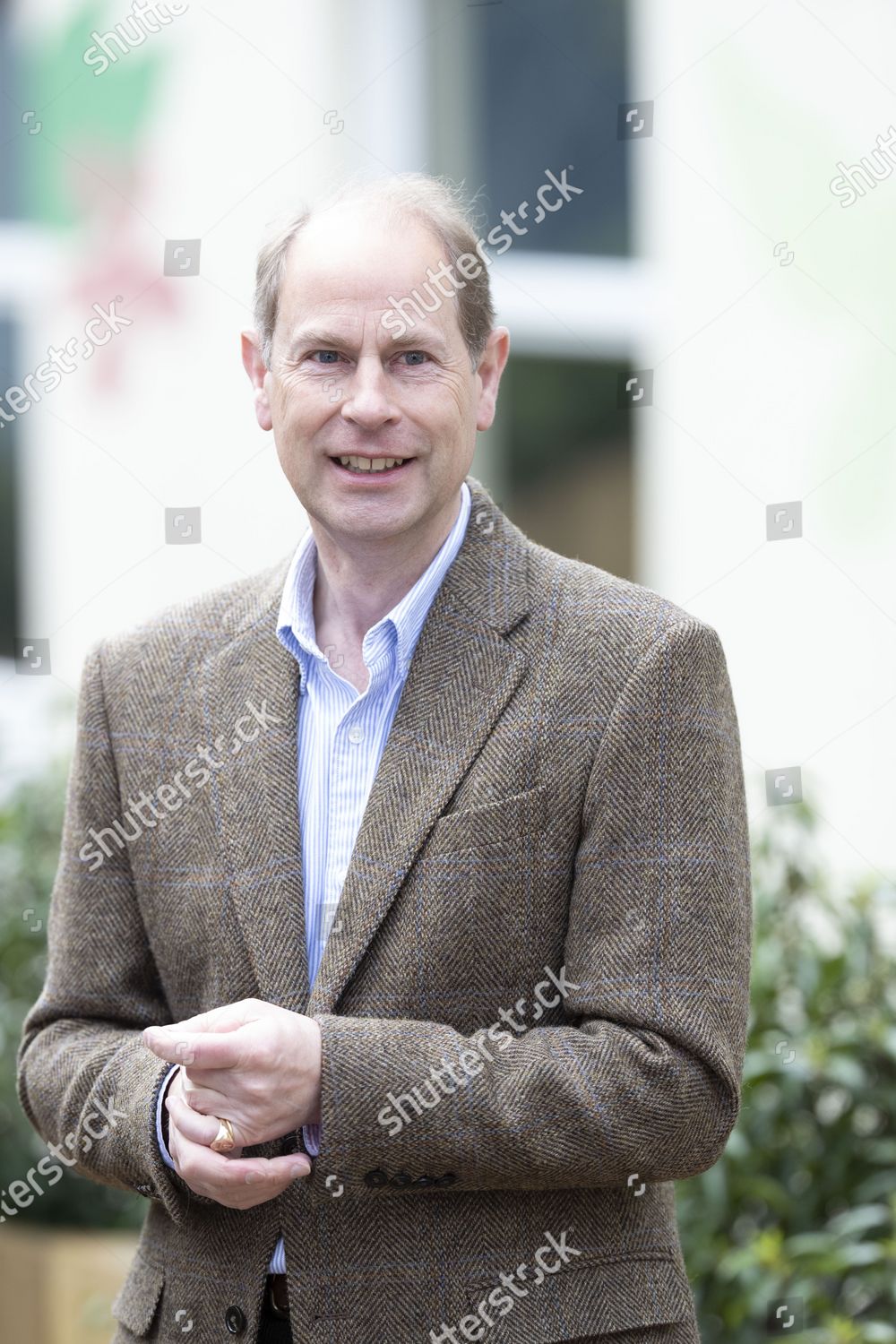 PRINCE EDWARD DURING HIS VISIT FRIMLEY Editorial Stock Photo - Stock ...