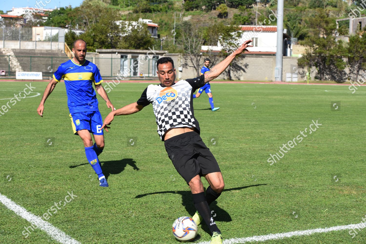 Mazzella Stadium Ischia Ischia Blue Shirt Editorial Stock Photo - Stock ...
