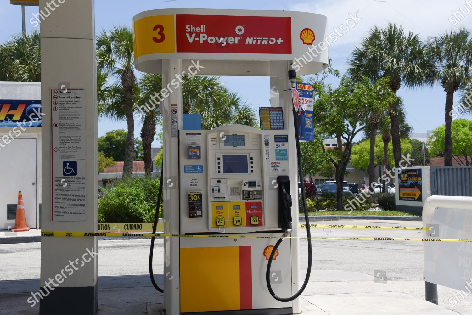 Gas Station Out Shell Station Editorial Stock Photo - Stock Image ...