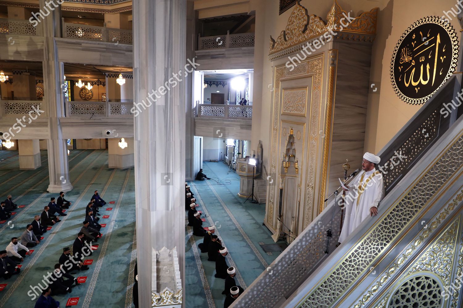 Russian Mufti Council Chairman Ravil Gainutdin Editorial Stock Photo ...