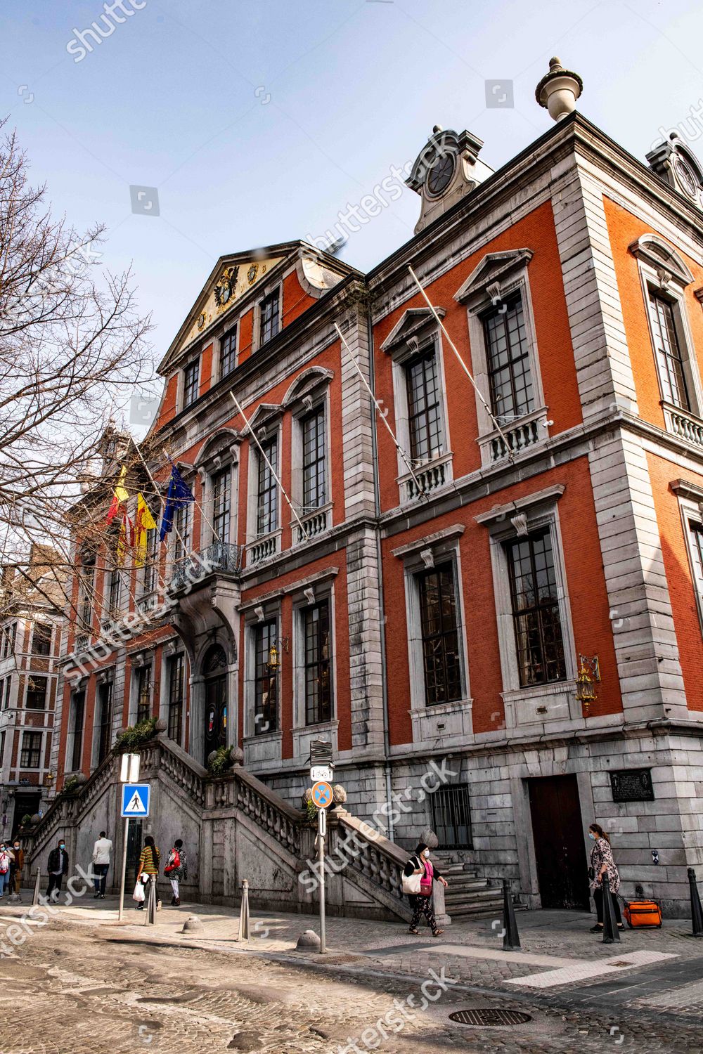 Liege Luik Guillemins Landmarks Touristic Spots Editorial Stock Photo ...