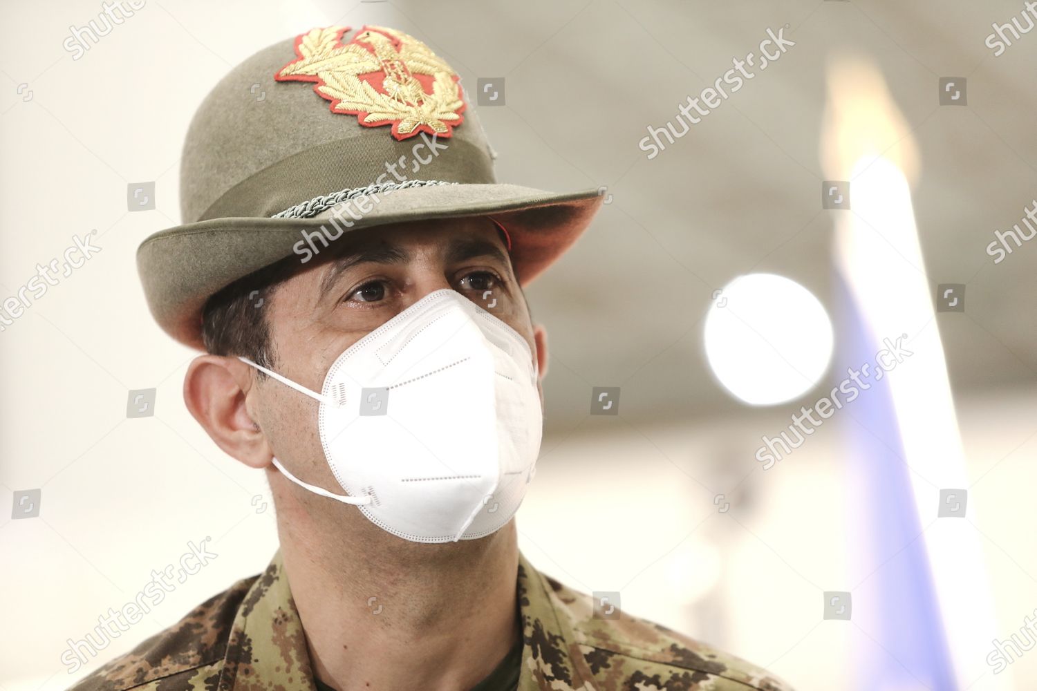 Francesco Paolo Figliuolo General Italian Military Editorial Stock ...