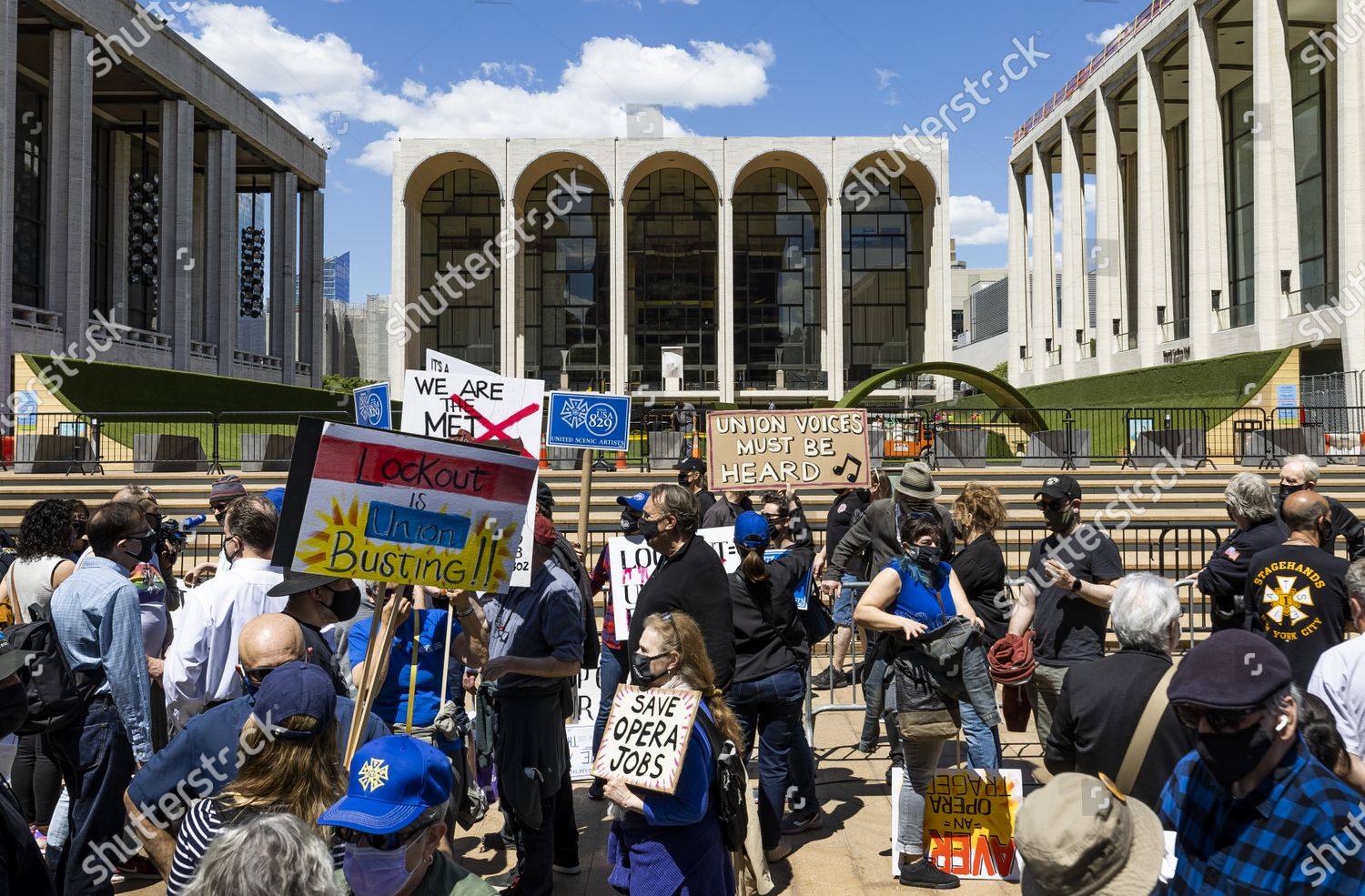 Members Workers Union Local One International Editorial Stock Photo ...