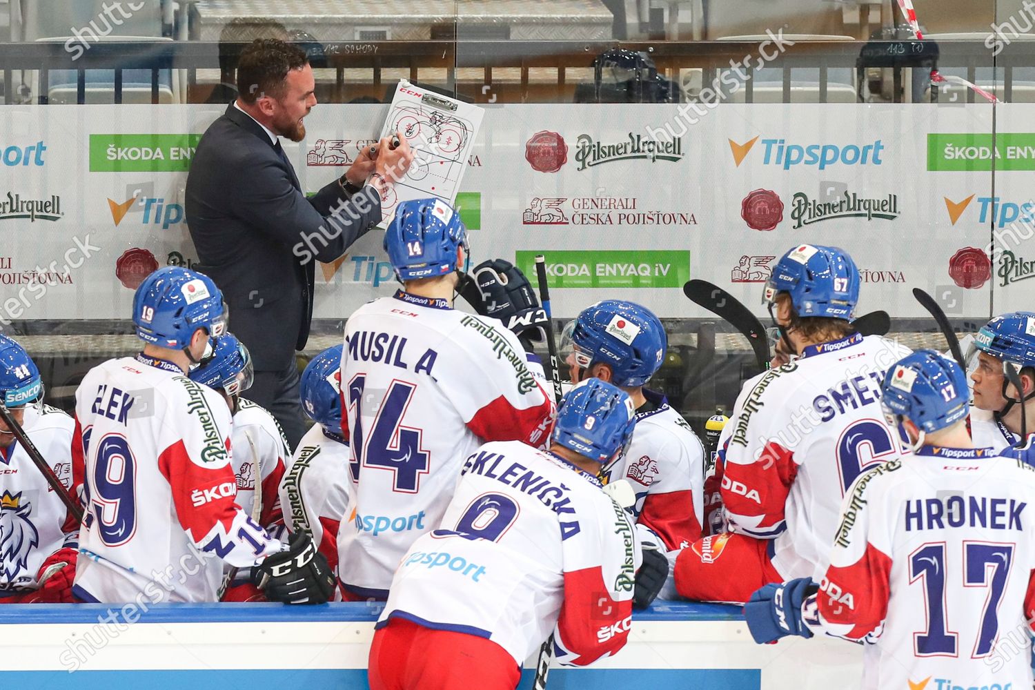 Coach Czech Republic Filip Pesan During Editorial Stock Photo - Stock ...