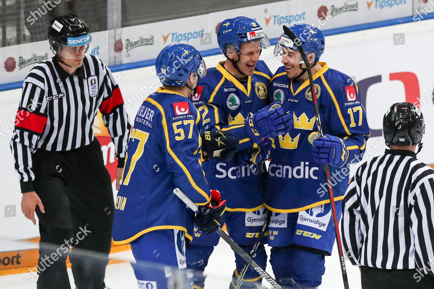 Max Friberg Sweden C Celebrates Goal Editorial Stock Photo - Stock ...