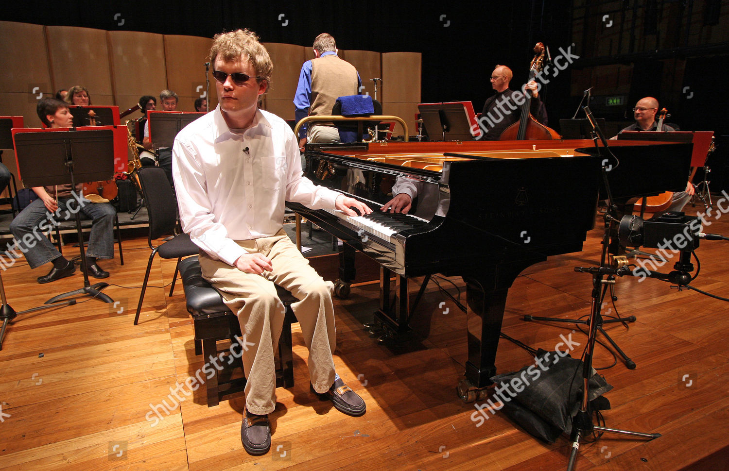 Derek Paravicini Blind Special Needs Pianist Editorial Stock Photo ...