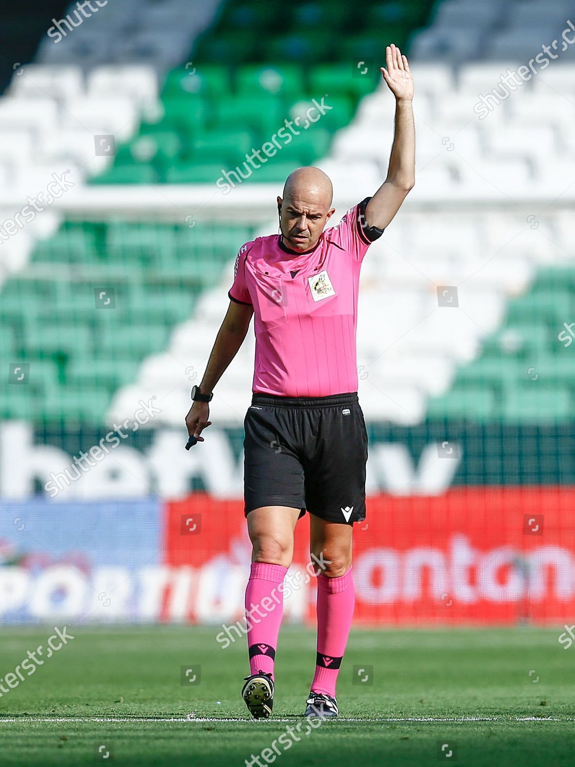 Referee Pablo Gonzalez Fuertes Editorial Stock Photo - Stock Image ...