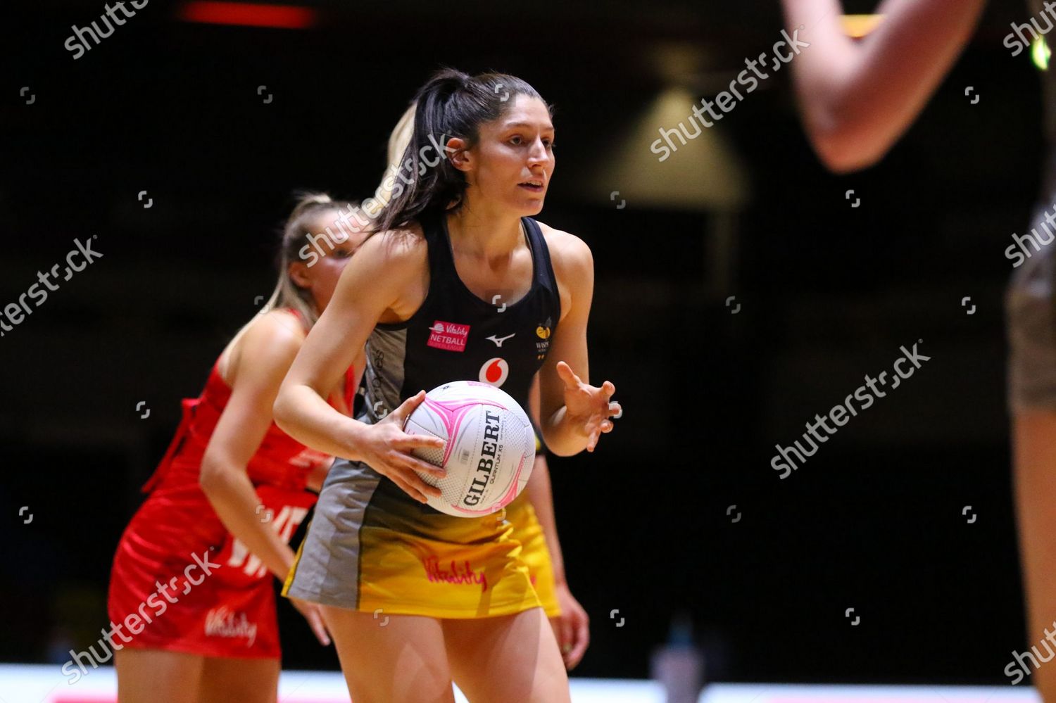 Amy Flanagan Wasps Netball During Vitality Editorial Stock Photo ...