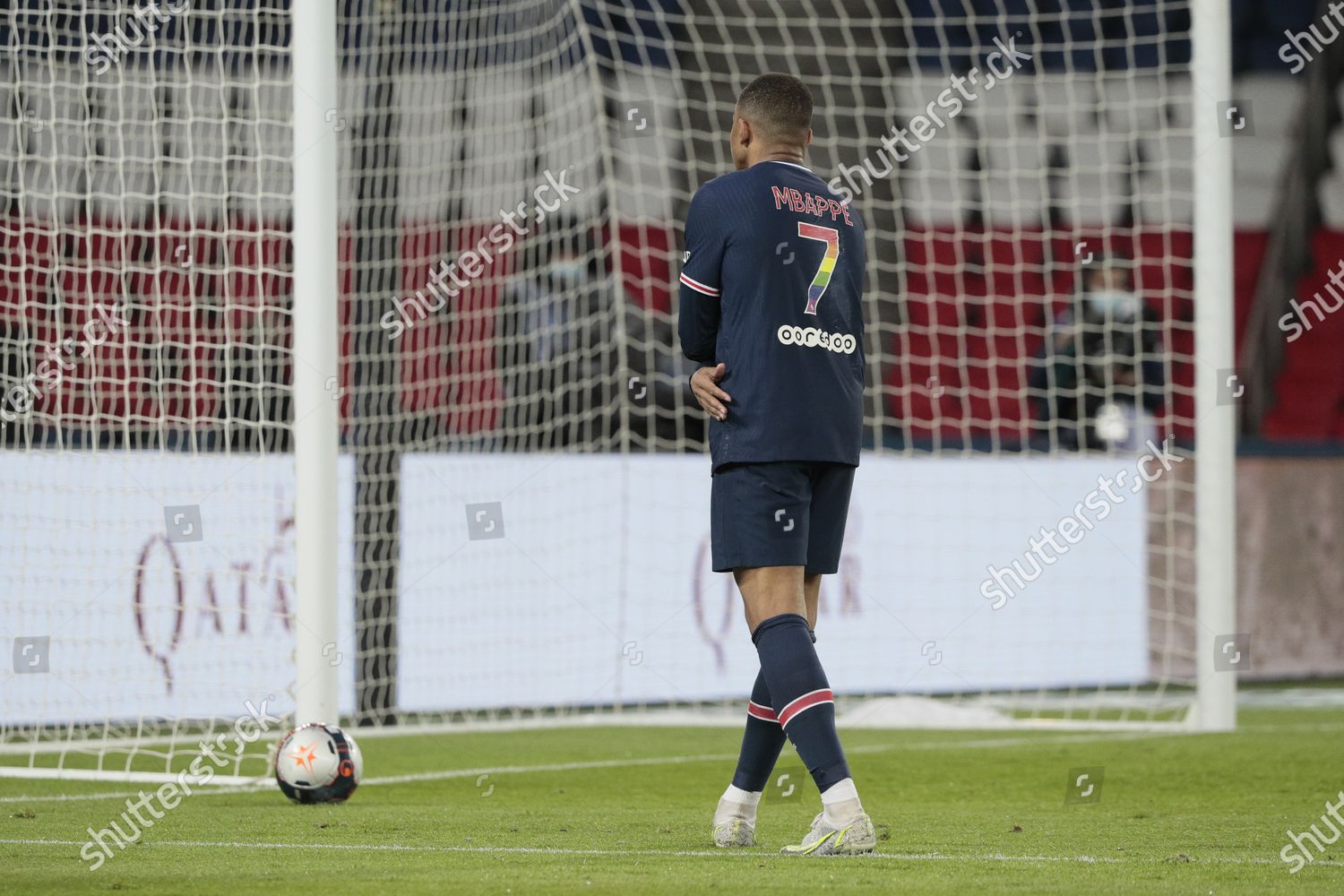 Kylian Mbappe Psg Reacted Disappointed Missing Editorial Stock Photo ...