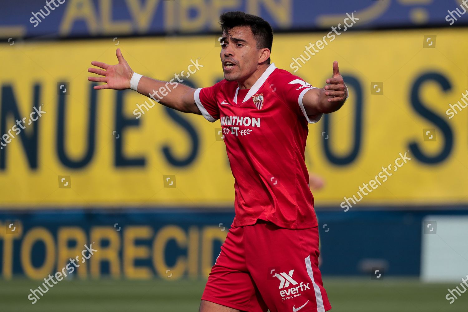 Marcos Javier Acuna Sevilla Fc During Editorial Stock Photo - Stock ...