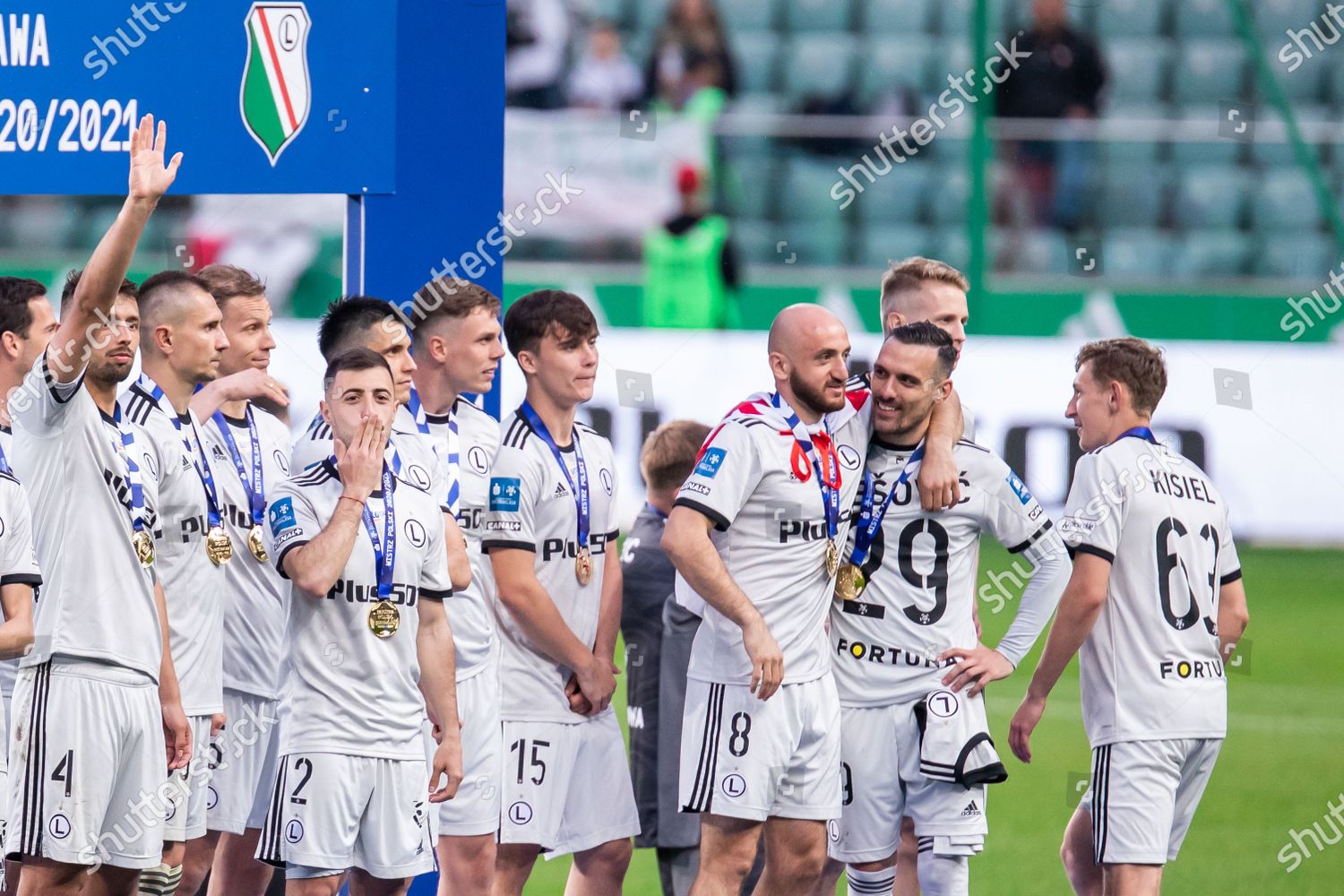 Mateusz Wieteska Josip Juranovic Ariel Mosor Editorial Stock Photo ...