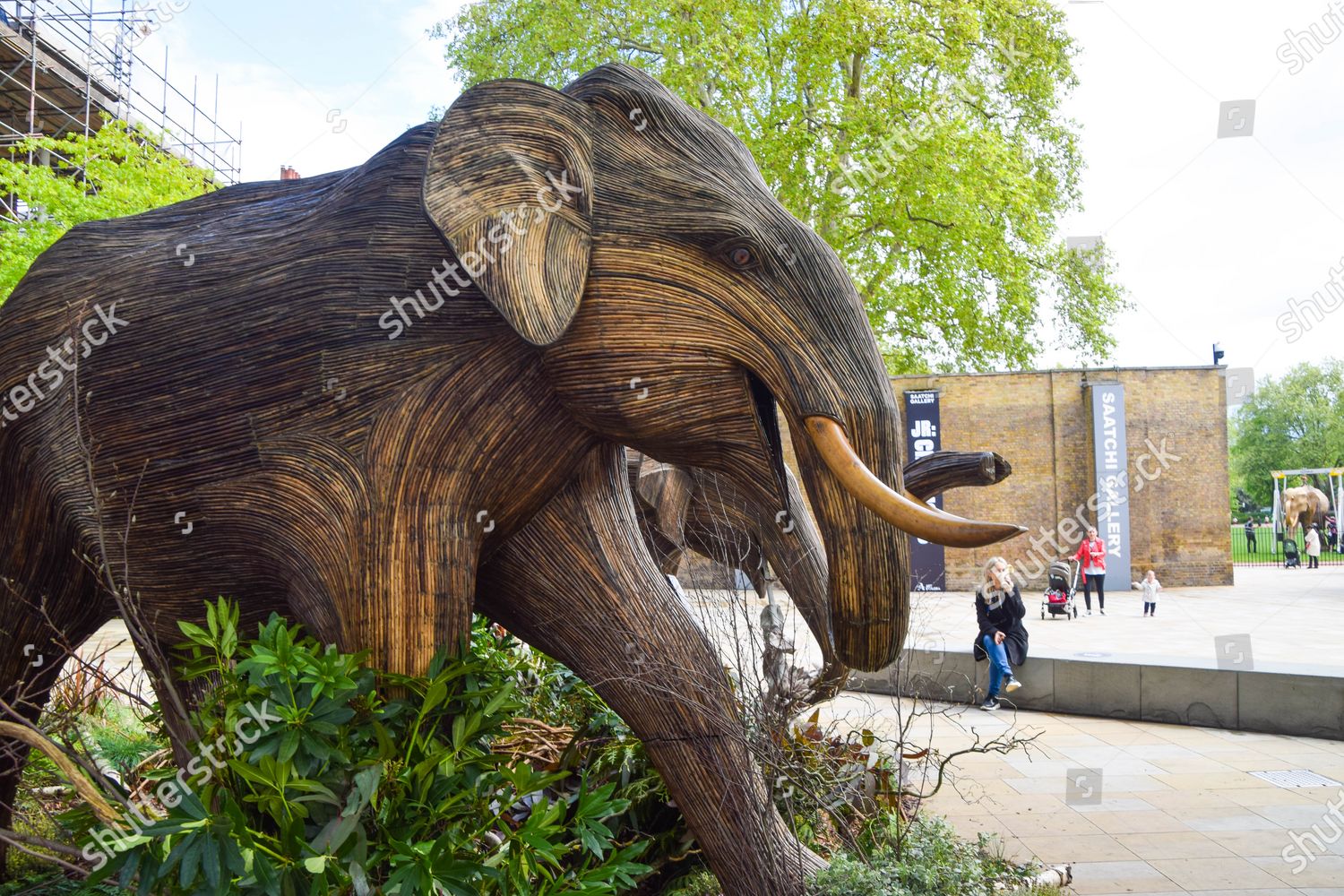 Elephant Sculpture Duke York Square Chelsea Editorial Stock Photo ...