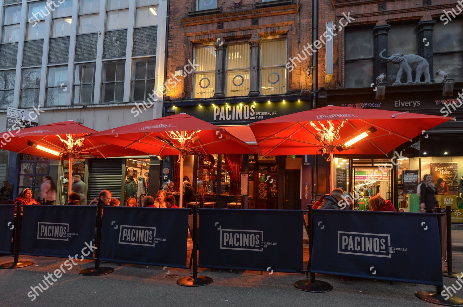 Pacinos Italian Restaurant Dublin City Center Editorial Stock Photo ...