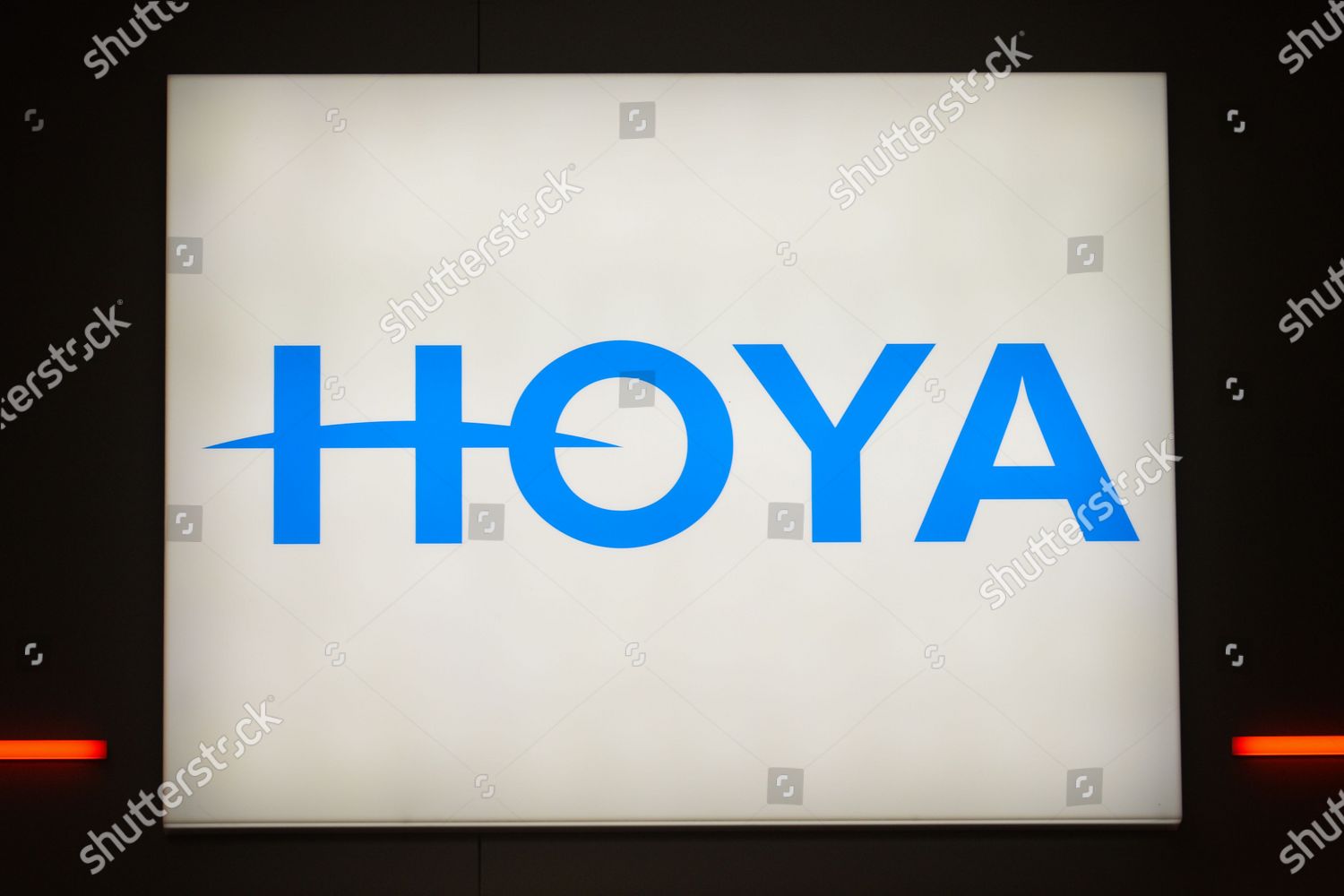 Logo Hoya Corporation Japanese Company Manufacturing Editorial Stock ...