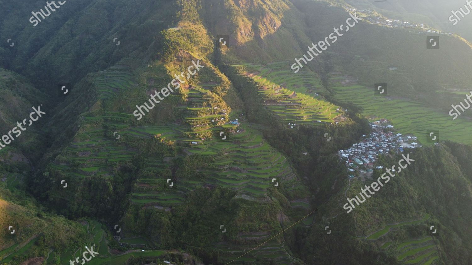 Sunrise Rice Terraces Buscalan Village Where Editorial Stock Photo ...