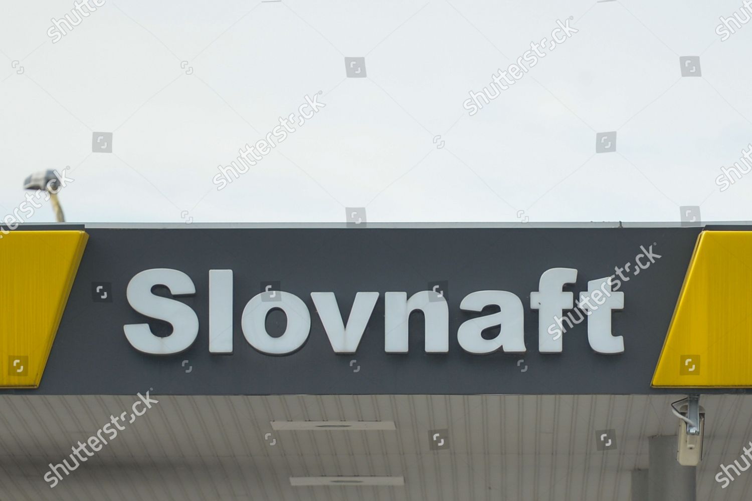 Logo Slovnaft Oil Refining Slovak Company Editorial Stock Photo - Stock ...