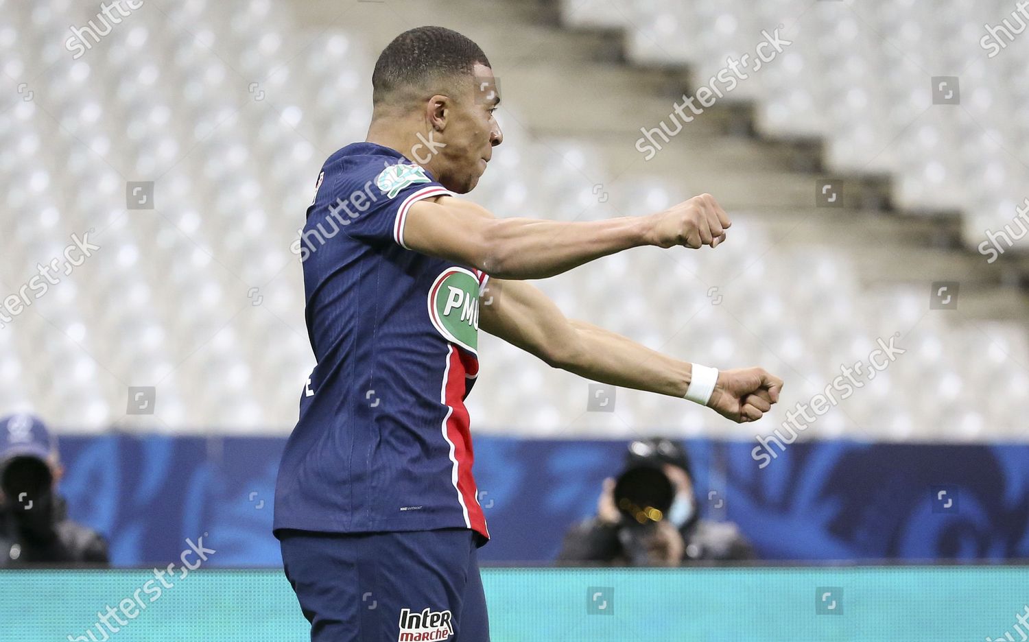 Kylian Mbappe Psg Celebrates His Goal Editorial Stock Photo - Stock ...