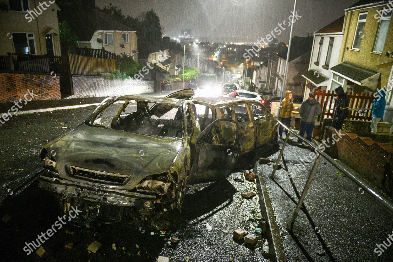 Aftermath Riot Mayhill Area Swansea Which Editorial Stock Photo - Stock ...