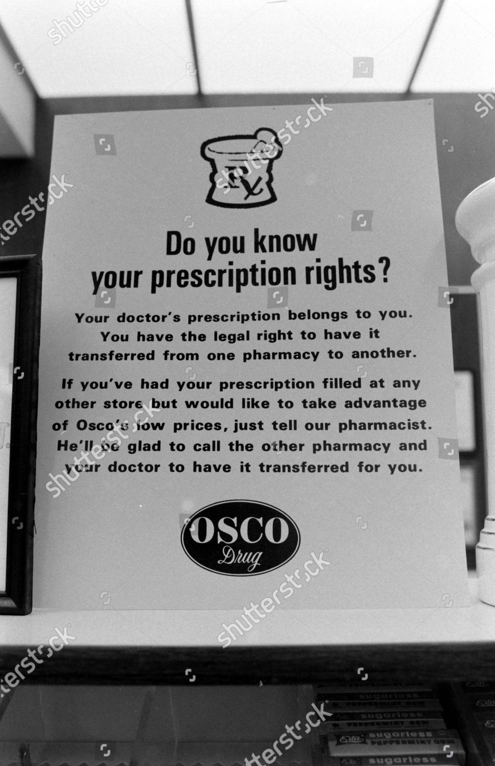 Osco Drug Prescription Notice United States Editorial Stock Photo ...