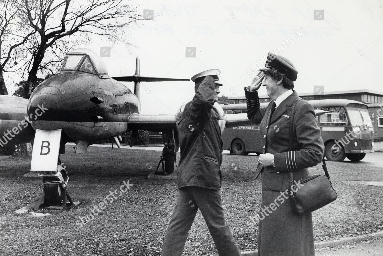 Group Captain Joan Hopkins Takes Over Editorial Stock Photo - Stock ...