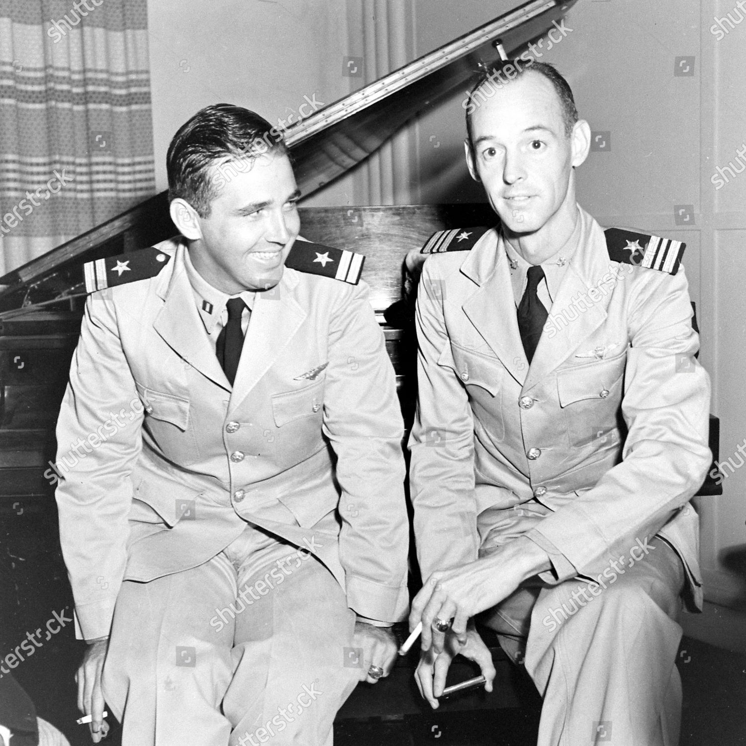 Lieutenant Edward Ohare Sitting Man United Editorial Stock Photo ...