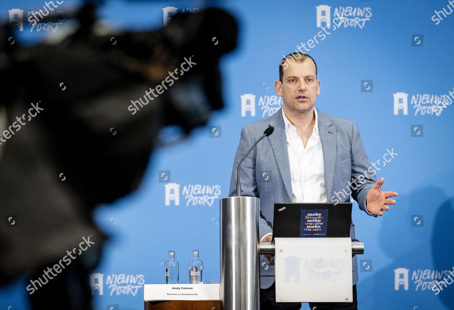 Andy Palmen Director Greenpeace Netherlands During Editorial Stock ...