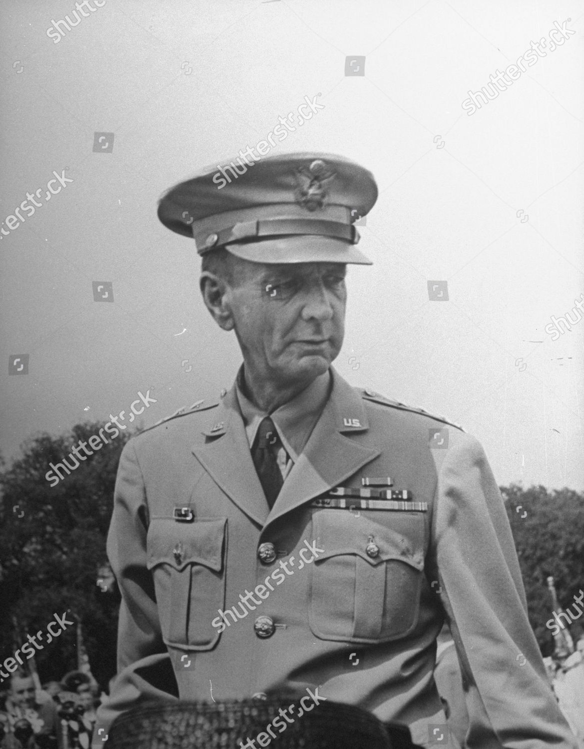 Jonathan Mayhew Wainwright Iv Wearing Military Editorial Stock Photo ...