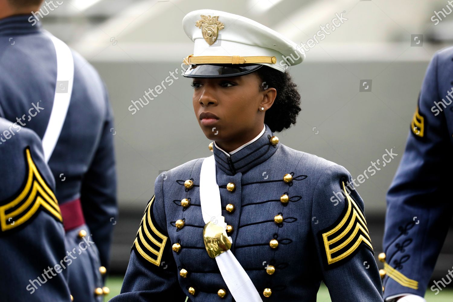 Female United States Military Academy Graduating Editorial Stock Photo ...
