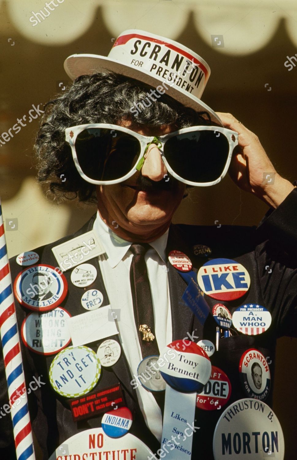 Man Wearing Campaign Outfit Complete Hat Editorial Stock Photo - Stock ...