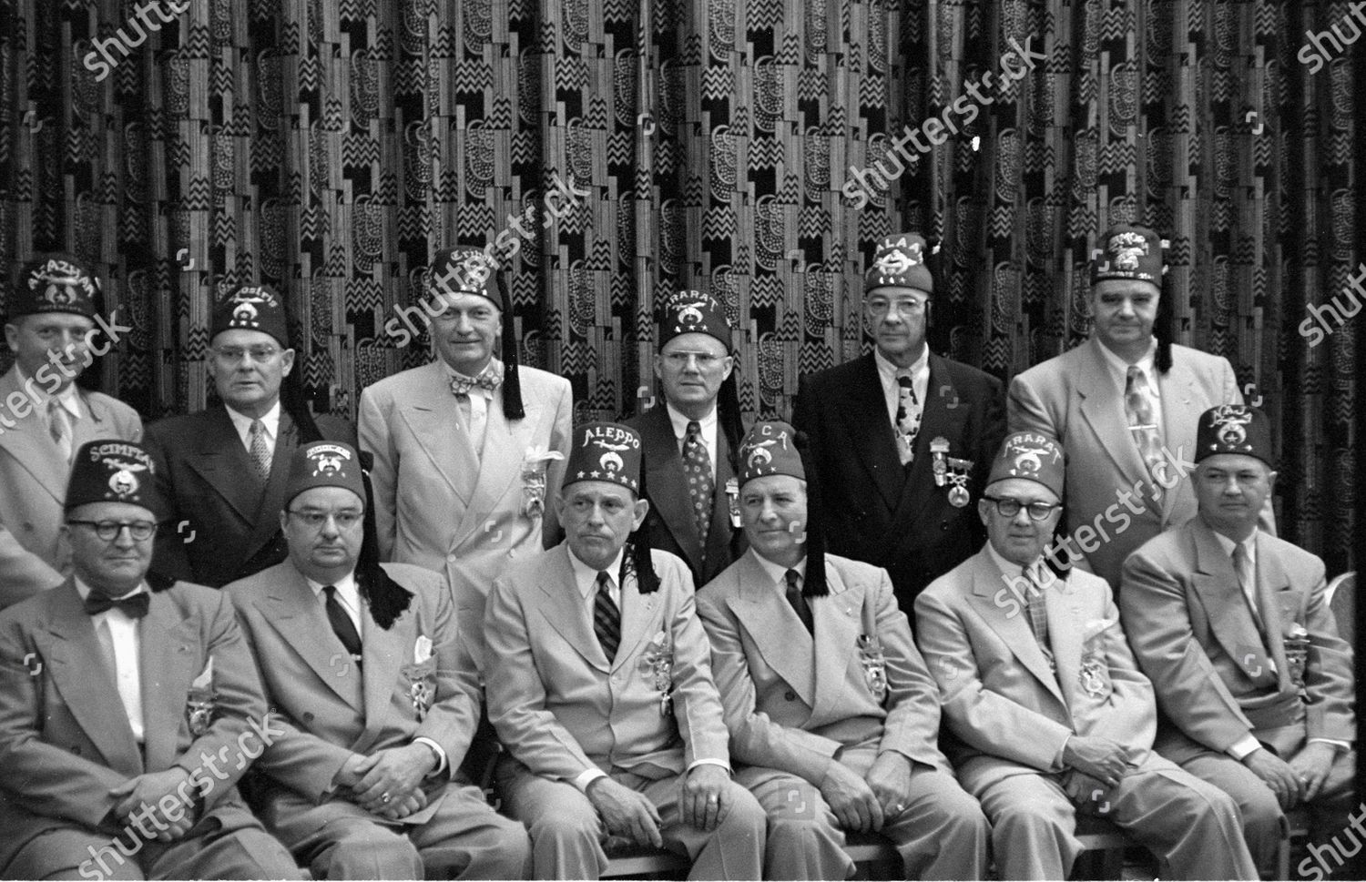 Members Shriners Posing Picture New York Editorial Stock Photo - Stock ...